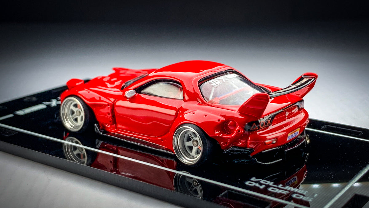 Limited Custom by JDP X Sakura Model - Mazda RX7 (FD) - Red – Sakuramodel