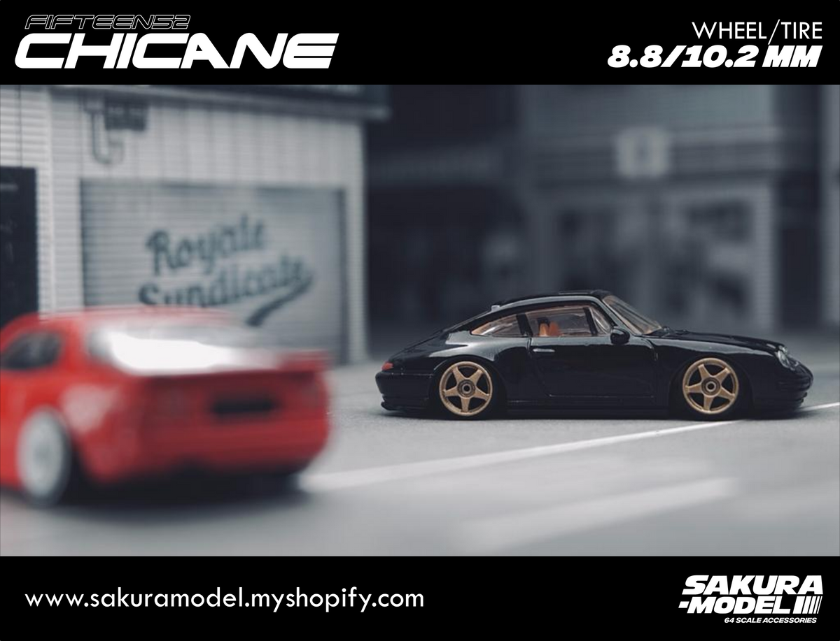 Custom wheel 64 scale model Fifteen52 Chicane – Sakuramodel