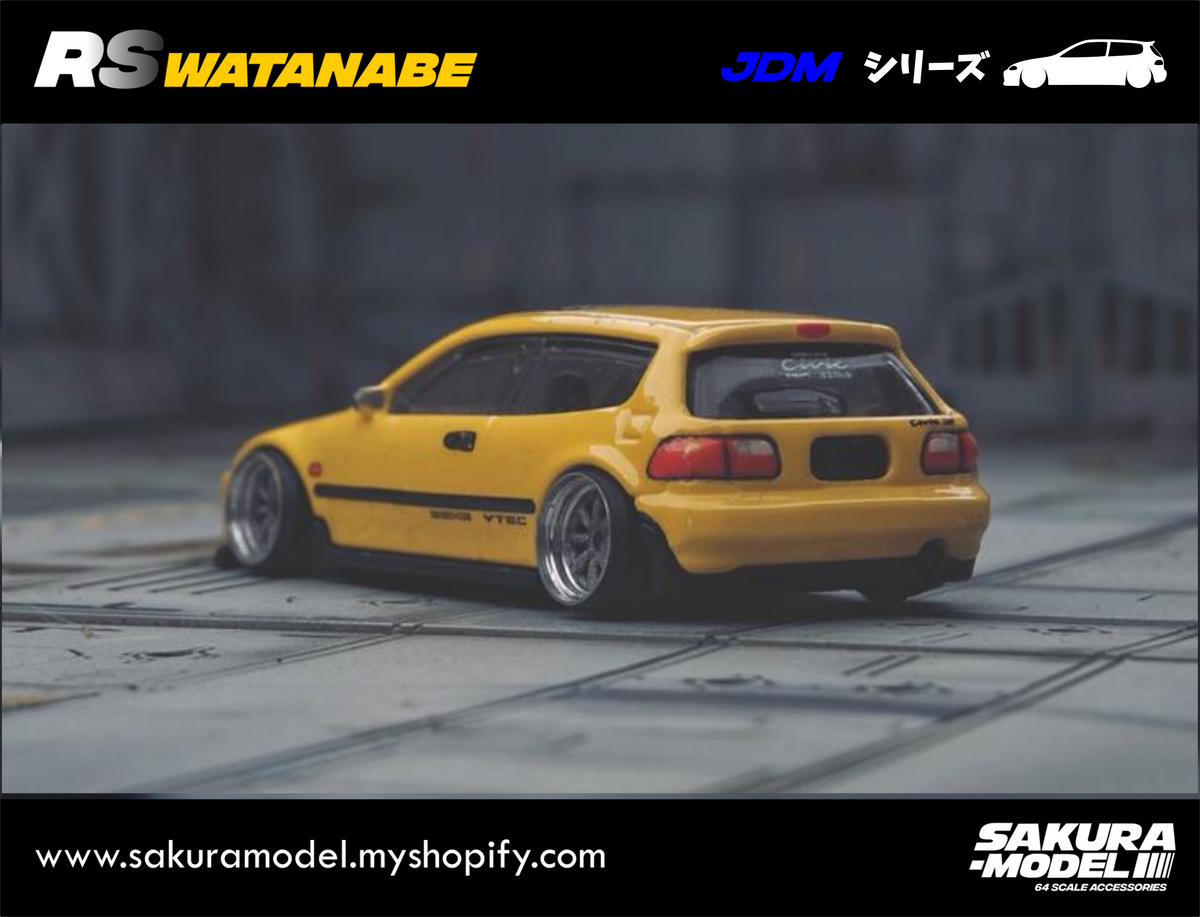 Custom Wheels 64 scale model SSR Watanabe RS-8 – Sakuramodel