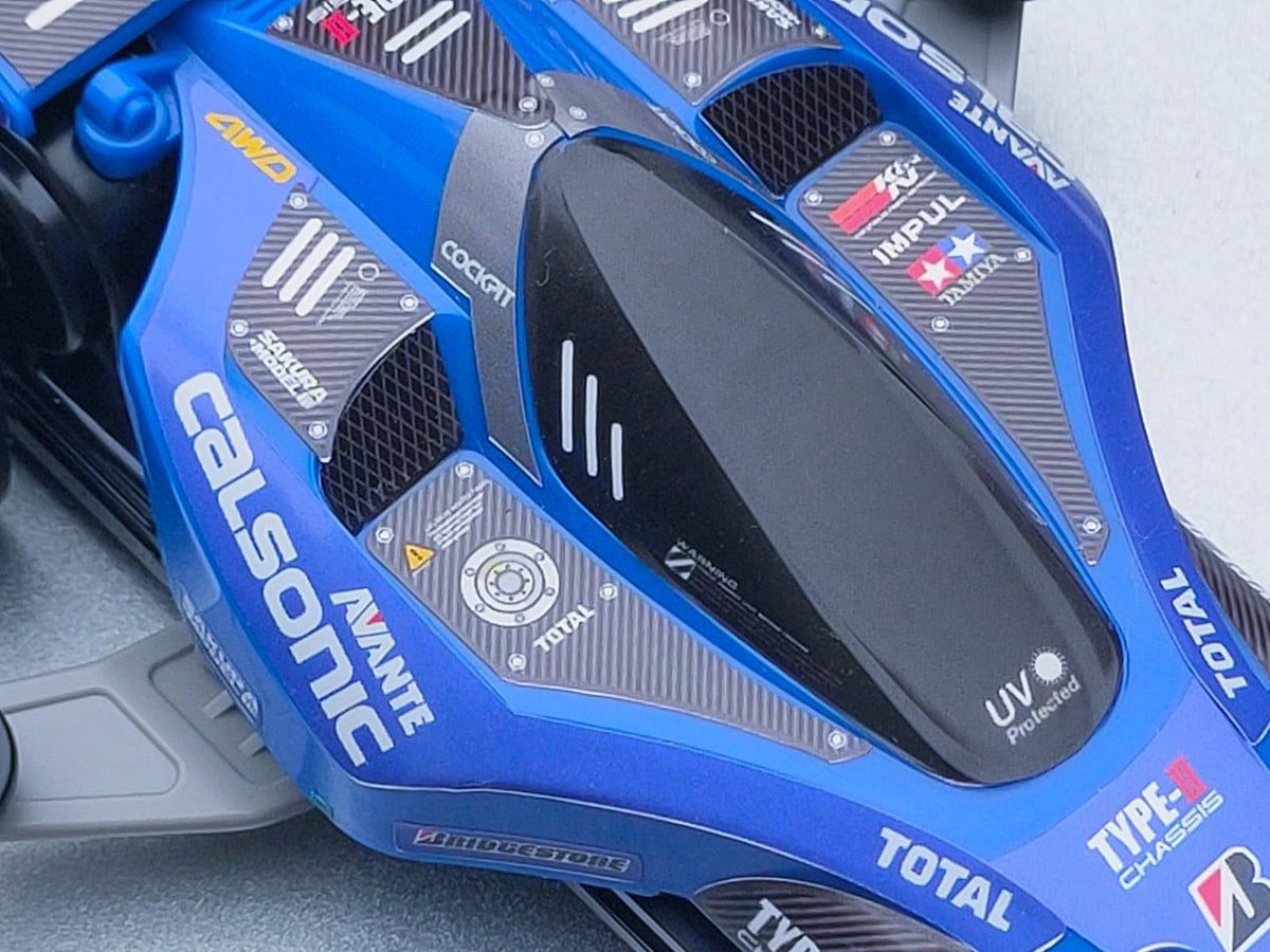 Detail-up Sticker for Mini 4WD Avante Calsonic – Sakuramodel